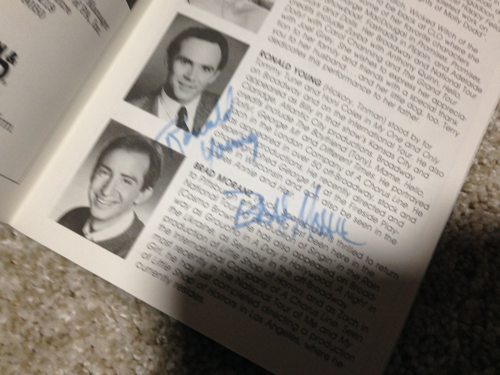 THE WIZARD OF OZ CIVIC LIGHT OPERA 1988 PLAYBILL PROGRAM SIGNED BY CAST ...