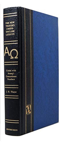 The New Thayer's Greek-English Lexicon of the New Testament Code | eBay