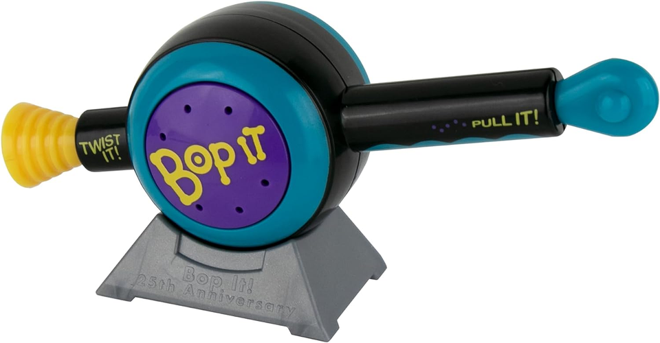 Bop It! the Classic Game of Bop It, Twist It, Pull It in Miniature Size ...