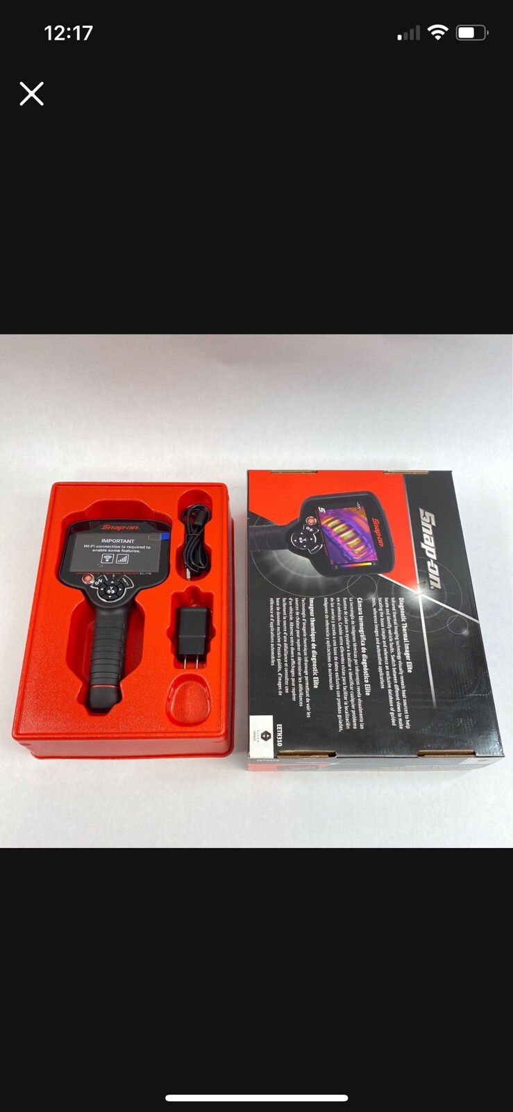 Snap-on EETH300 Diagnostic Thermal Imager Tool Only P22 for sale online | eBay
