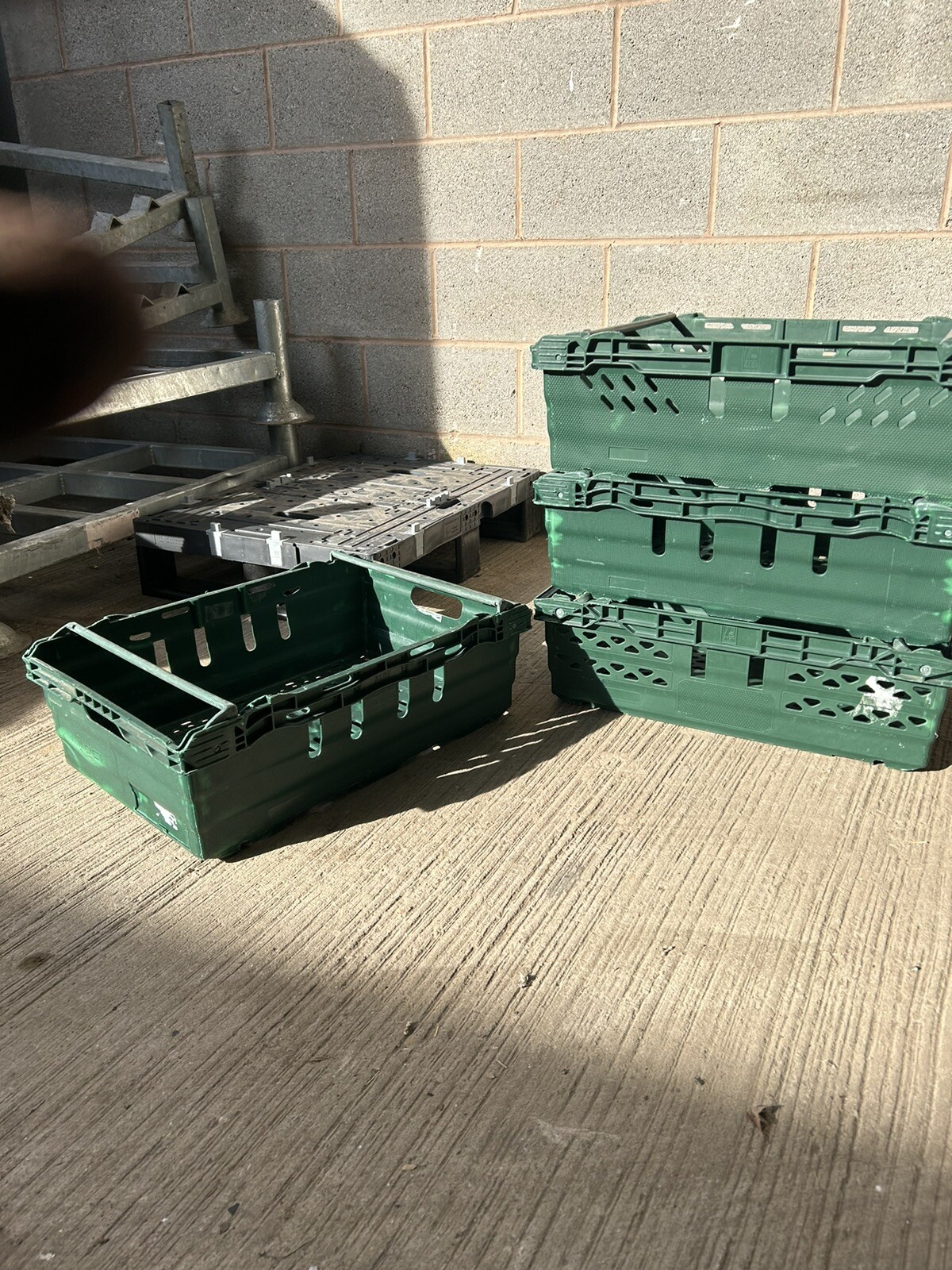 Bale Arm Stacking Crates | eBay UK