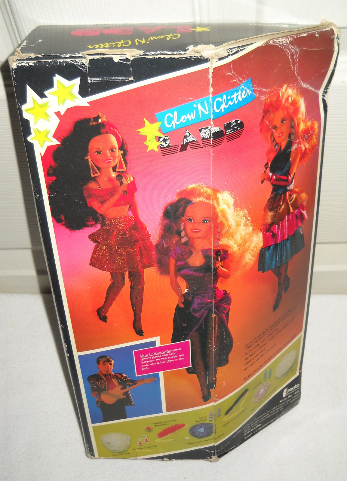 #2063 NRFB Vintage Creata LACE Music Group Ladd Male Doll | eBay