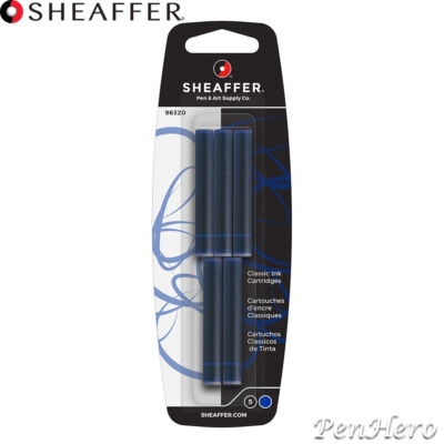 Sheaffer Skrip Ink Cartridges Blue - Pack of Five | eBay