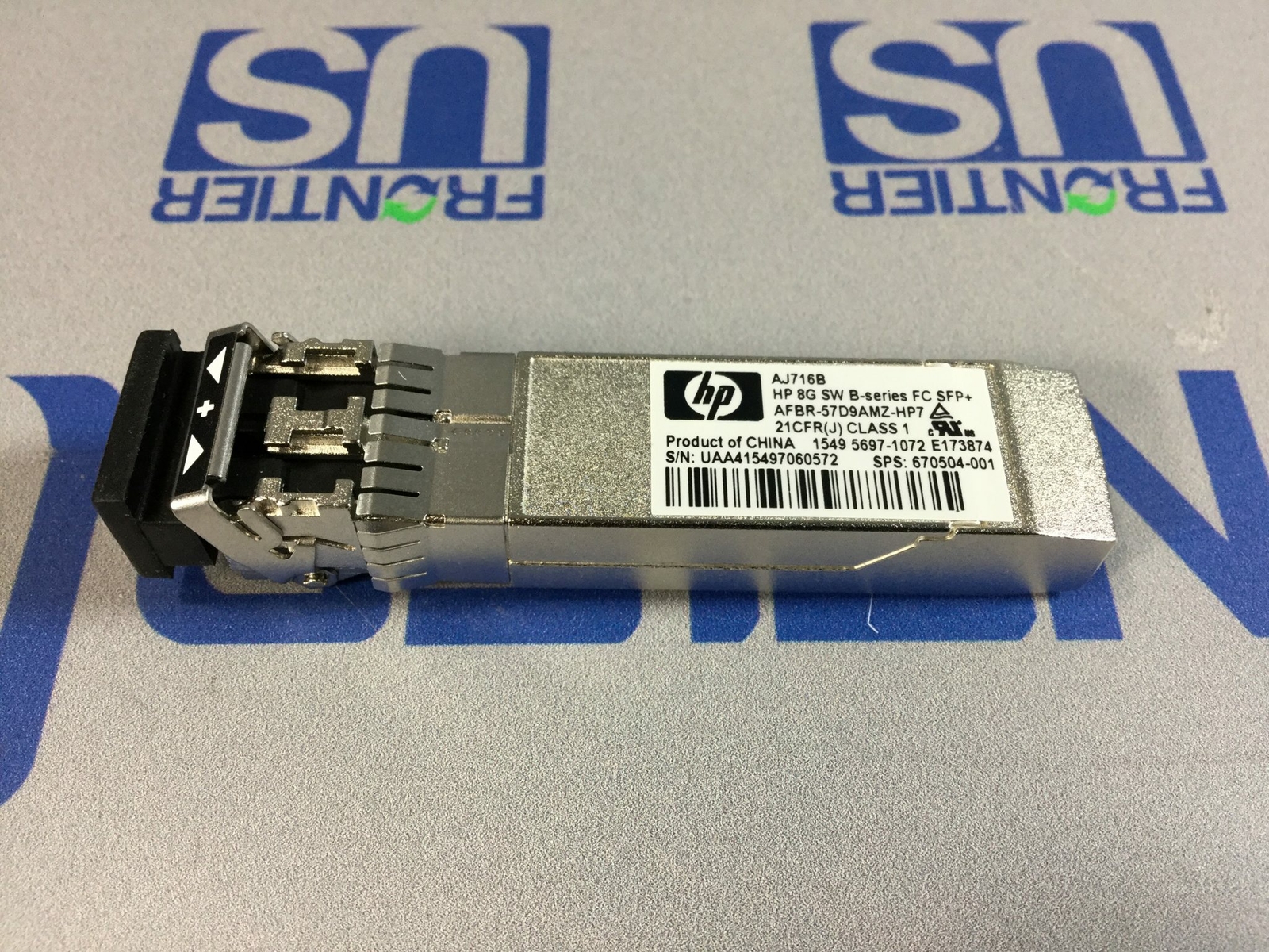 HPE AJ716B 8GB Short Wave Fiber Channel SFP GBIC | eBay