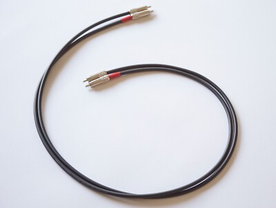 Canare L-2T2S cable w/ Switchcraft RCA plugs, Audiophile Interconnect ...
