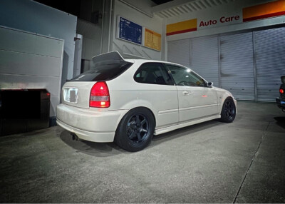 JDM Honda Civic CTR Type R EK9 ek4 SO3 OSK style hatchback hatch wing ...
