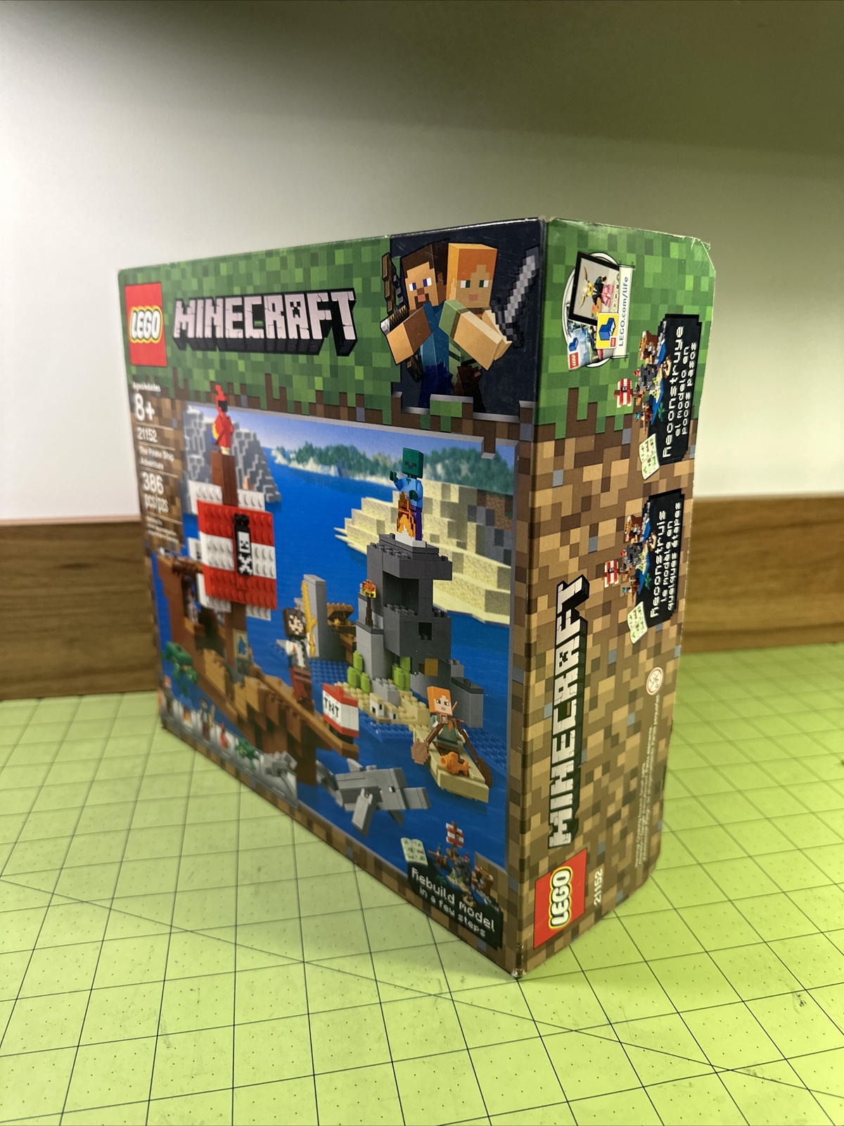 LEGO Minecraft: The Pirate Ship Adventure (21152) for sale online | eBay