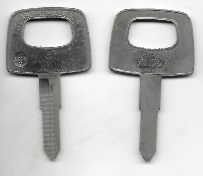 Ilco P1098V Uncut Key blank Fits Chevy Luv Trucks 1972-80 Codes B 5001 ...
