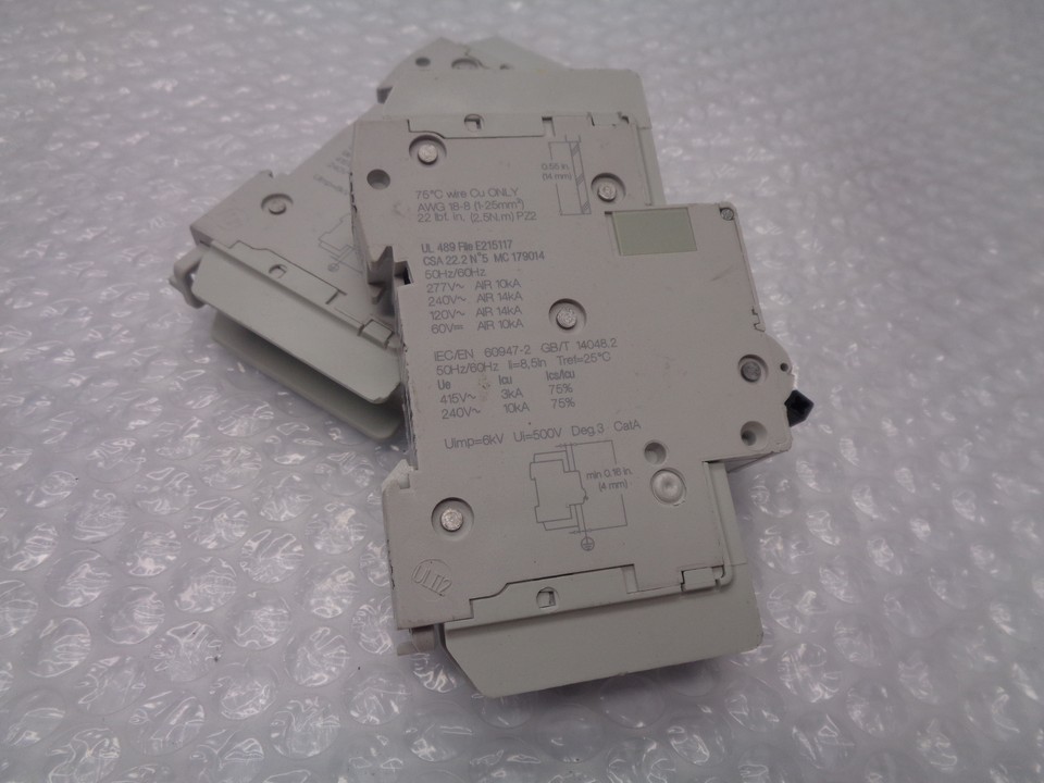 SCHNEIDER ELECTRIC M9F42120 BREAKER 1POLE 20AMP LOT OF 2 NSNP | eBay