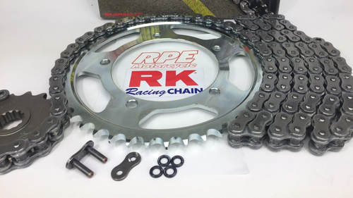 2011-2020 Triumph 800 Tiger XC/A/X RK XRE Silver 525 OEM Chain and ...