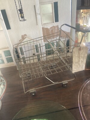 Vintage- Salesman Sample- Shopping Cart- Scarce | eBay