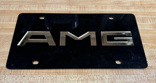 Mercedes-Benz Pre merger AMG 1980's W124 W126 W201 R129 License Plate ...