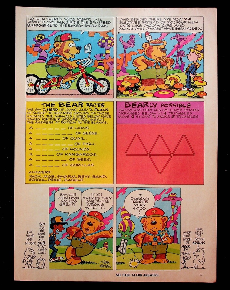 1984 Dink & Duff Comic Strip 2pg Vintage Print Magazine Comic | eBay
