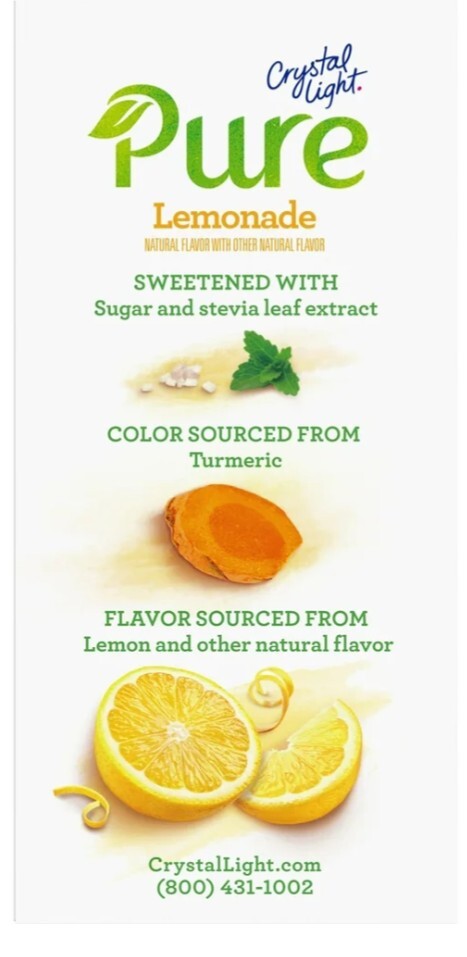 Crystal Light Pure Lemonade OTG 20 Boxes Of 7 Packets | eBay