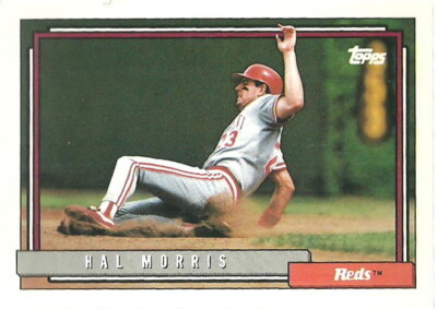HAL MORRIS CINCINNATI REDS #773 - TOPPS NM-MT 1992 | eBay
