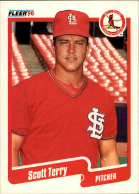 1990 Scott Terry Fleer Baseball Card #261 | eBay