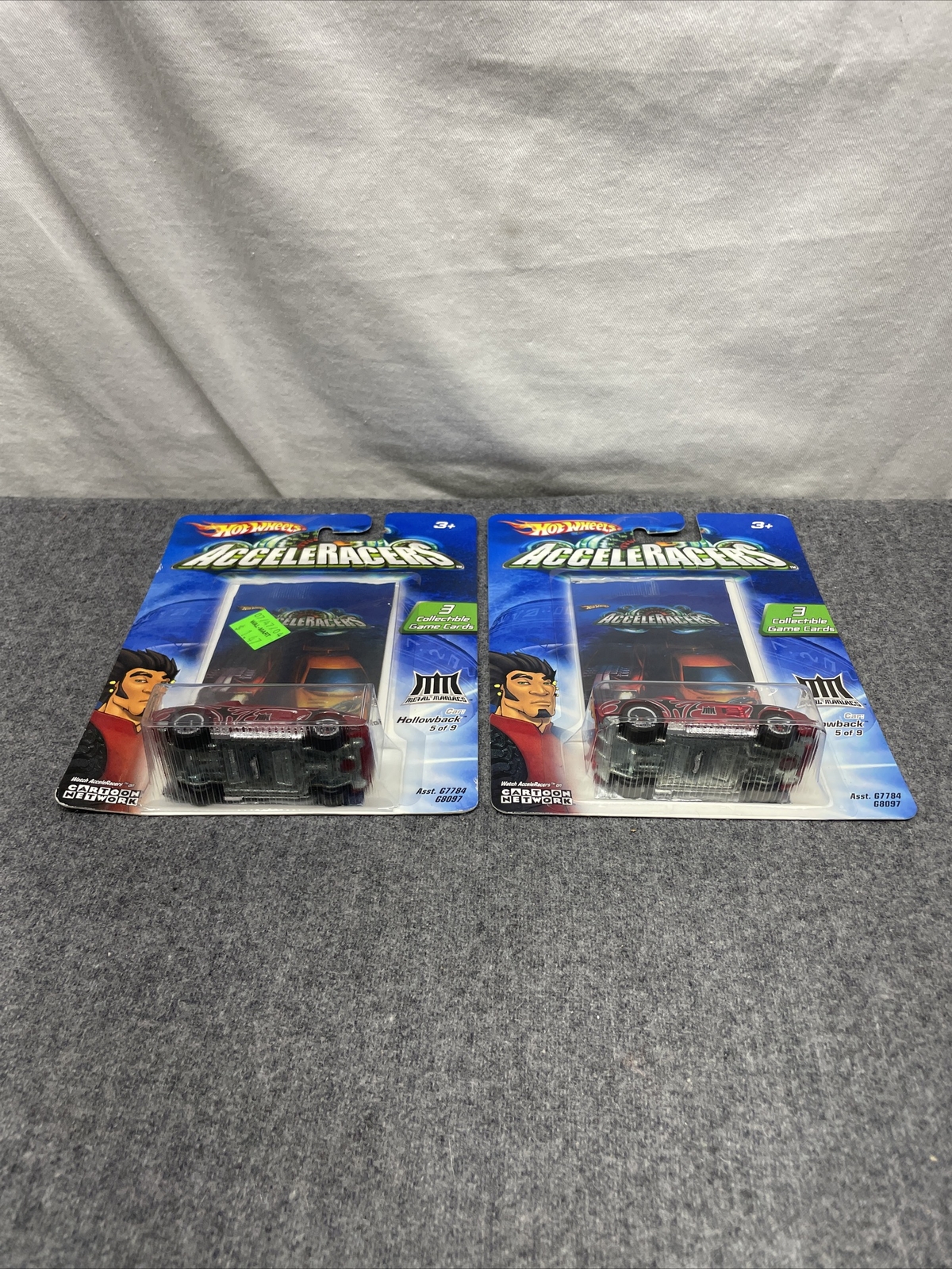 Hot Wheels Acceleracers 2005 Sealed Metal Maniacs Hollowback 5 Of 9! 2 ...