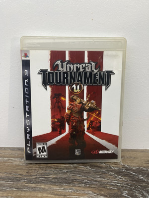 Unreal Tournament U Sony PlayStation 3 PS3 Video Game Complete With ...