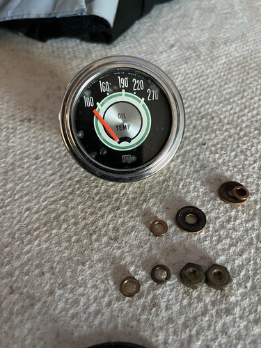 SW Stuart Warner Oil Temperature Gauge | eBay