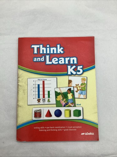 Abeka Think and Learn (K5) - For Kindergarten Workbook (Paperback) GOOD ...