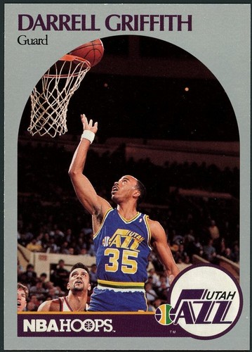 1990 NBA Hoops Darrell Griffith Card #289 | eBay