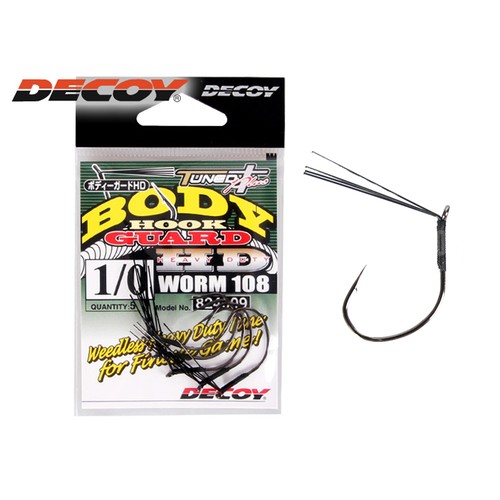 Decoy Worm 108 Body Hook Guard HD Wacky Neko Rig Fishing Hooks #A1 | eBay