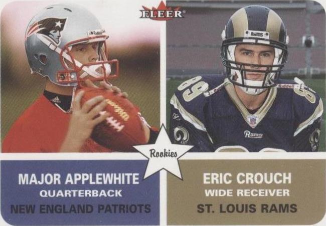 2002 Fleer Tradition - Rookies Eric Crouch, Major Applewhite #279 (RC ...