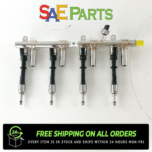 NEW 2.0 Dodge / Jeep Fuel Rail w/ Injectors & Fuel Pressure Sensor ...