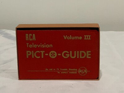 RCA TV Pict-O-Guide Volume III | eBay