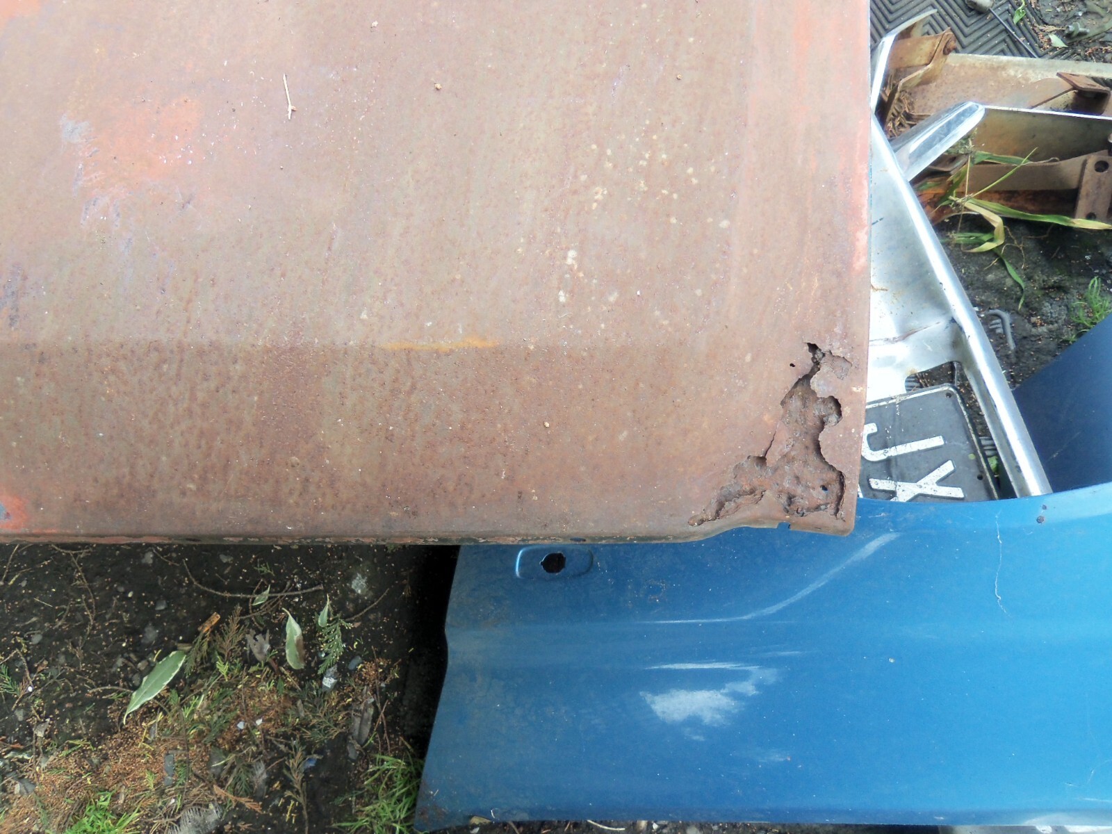 FORD BONNET FOR XW XY FALCON ZC ZD FAIRLANE RUSTY. WILL FIT XR XT ZA ZB ...