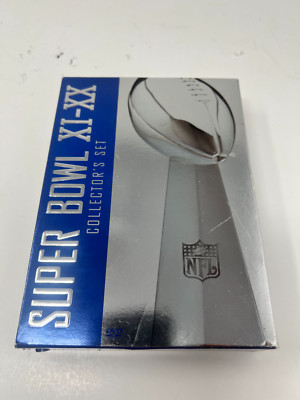 NFL Films Super Bowl Collection: Super Bowl XI-XX (DVD, 2004, 5-Disc ...