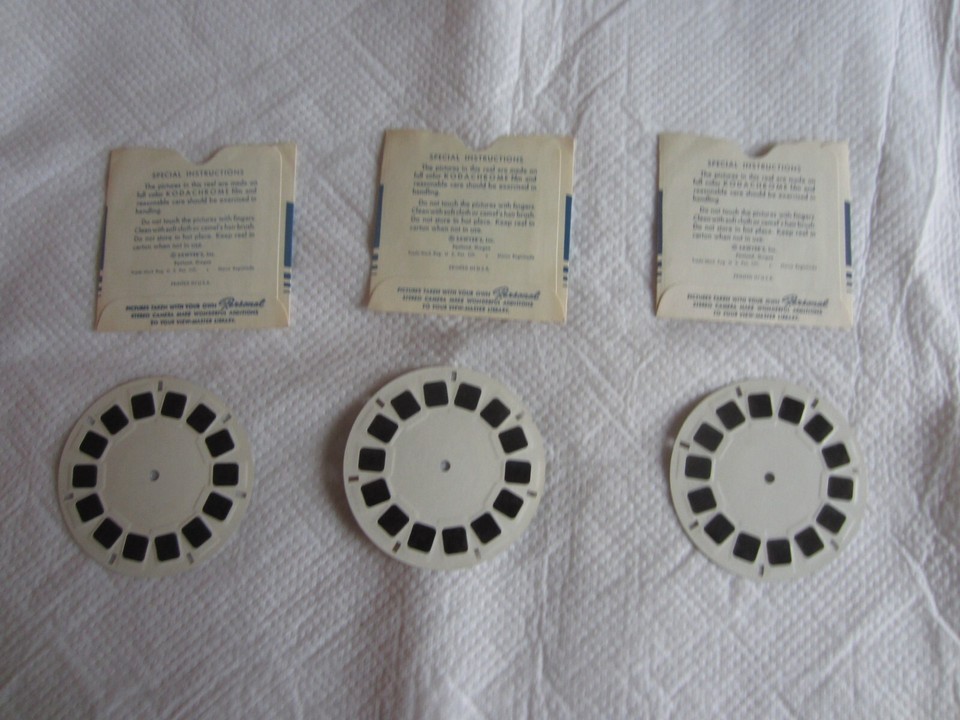 Sawyer's View-Master Buffalo Bill, Jr. Reels: 965-A, B, C | eBay