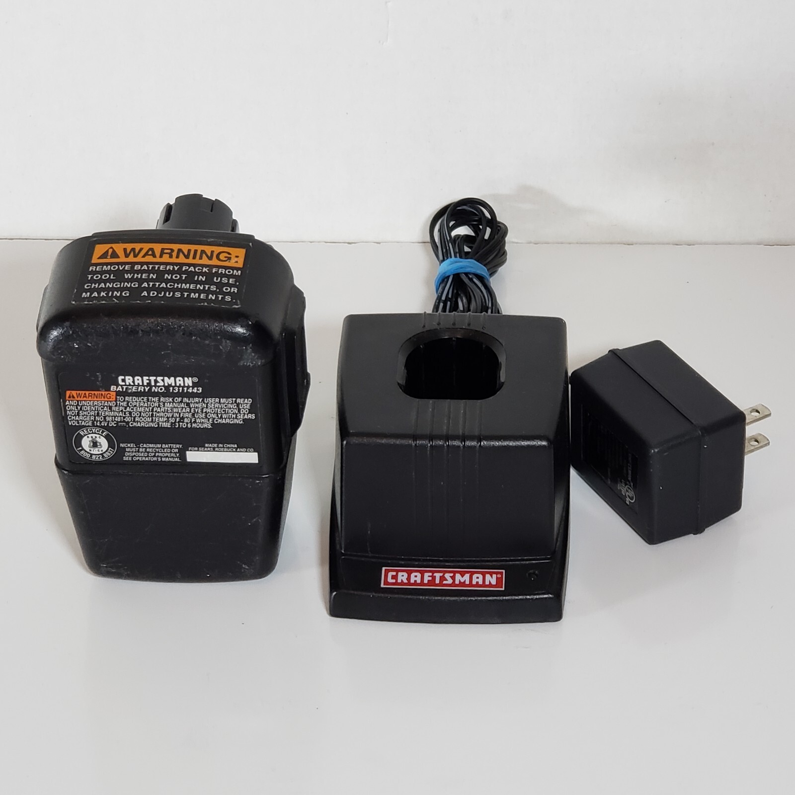 Craftsman 14.4v Cordless Drill Battery Charger 981481-001 for sale ...