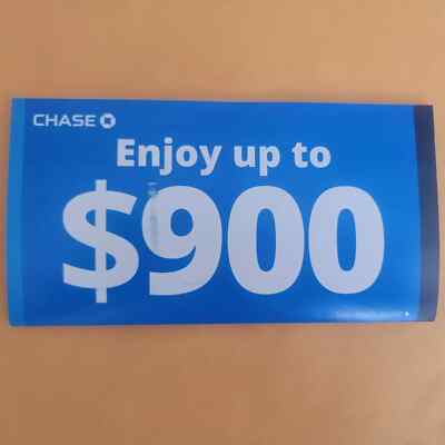 Chase New Checking and Savings $900 Bonus Coupon Exp 10/05/25 | eBay