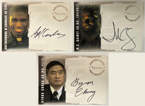 Lost Revelations Autograph Card Lot A8 Yemi, A9 Mr Friendly & A11 Mr ...