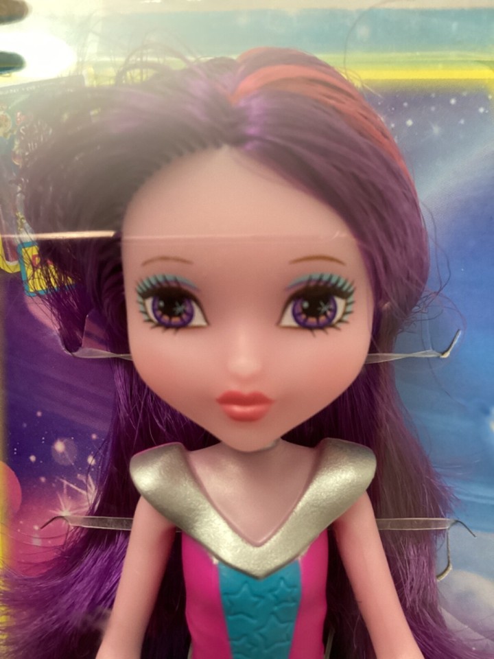 BARBIE 2015 STAR LIGHT ADVENTURE PURPLE HAIR SPRITE DOLL & SPACE ...