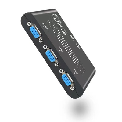 1 Road 15 HDF Interface Input VGA Monitor Switch Box Case VGA/XGA/SVGA ...