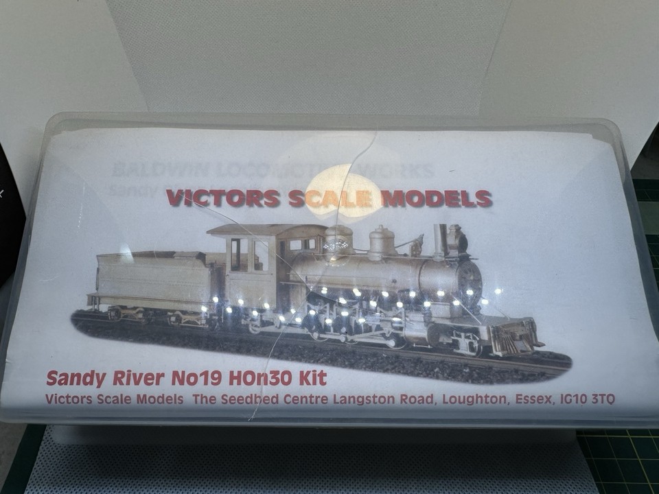 Victor Models Sandy River No19 2-6-2 Brass Kit HOn30 Narrow Gauge | eBay