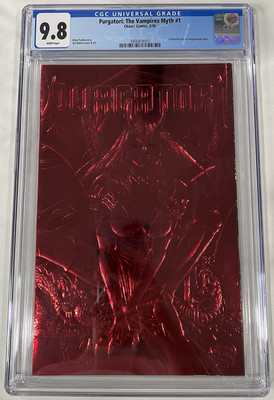Purgatori: The Vampires Myth #1 Embossed Red Foil Wraparound Cover CGC ...