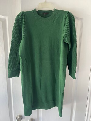 Merino Wool COS Green Dress - Size M | eBay