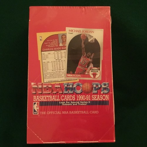 1990-91 NBA Hoops Basketball Series 2 wax packs NIB Jordan-Barkley | eBay