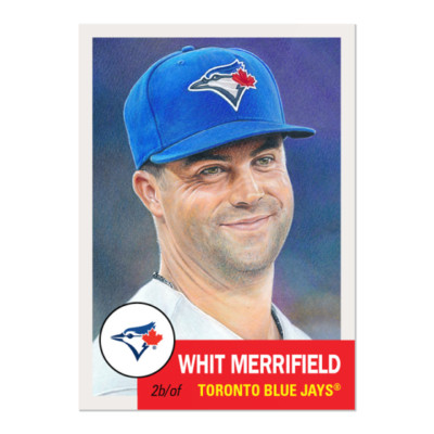 Topps MLB Living Set 553 WHIT MERRIFIELD TORONTO BLUE JAYS PRESALE | eBay