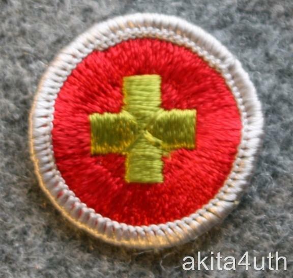 Boy Scouts First Aid Badge