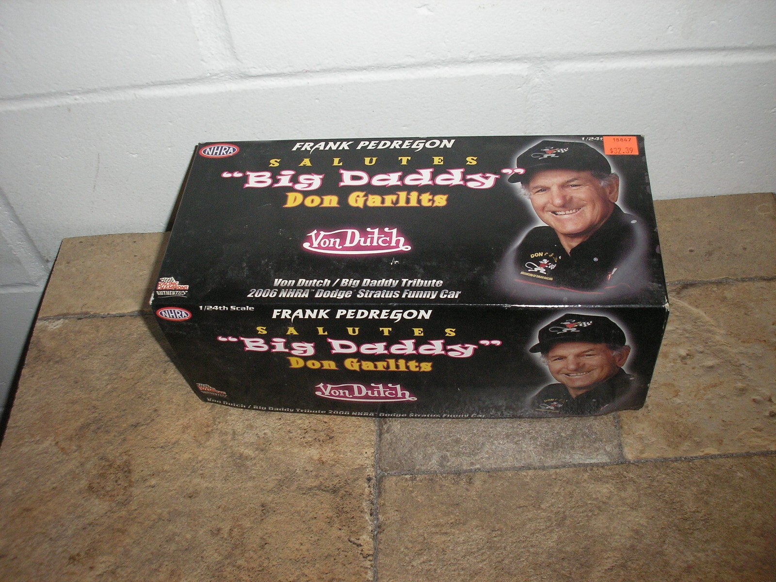 NO CAR! 1/24 RC Frank Pedregon Salutes Von Dutch Big Daddy Funny Car ...