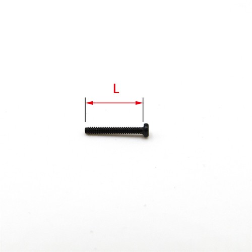 600pcs M1 Black Phillips Cross Pan Head Machine Screws Assortment 1mm ...