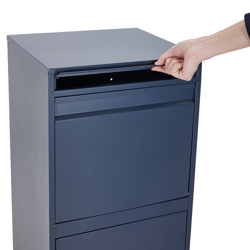 Extra Large Lockable Parcel Package Delivery Drop Box Letterbox Storage ...