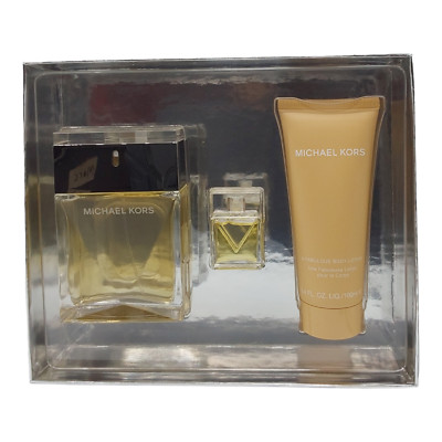 Michael Kors Signature Perfume Set Eau De Parfum 3.4 & 0.17 oz Body ...