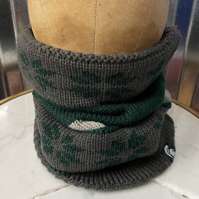 MICHIGAN STATE SPARTANS ~ Multi-Color Knitted Pullover Neck Scarf ...