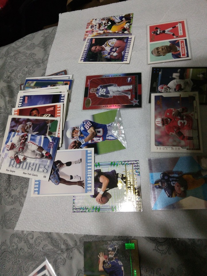 Random Sports Card 100 Count Pack Lots of All Stars and Rookies NFL NBA ...