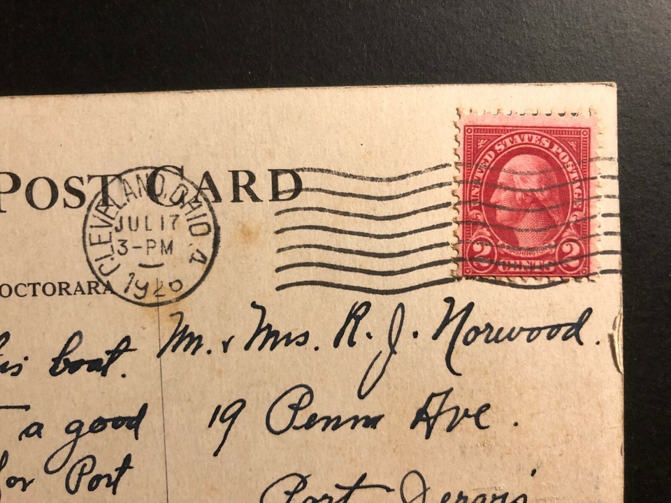 Antique 1926 "STEAMSHIP "OCTORARA"" Postcard Made in USA | eBay